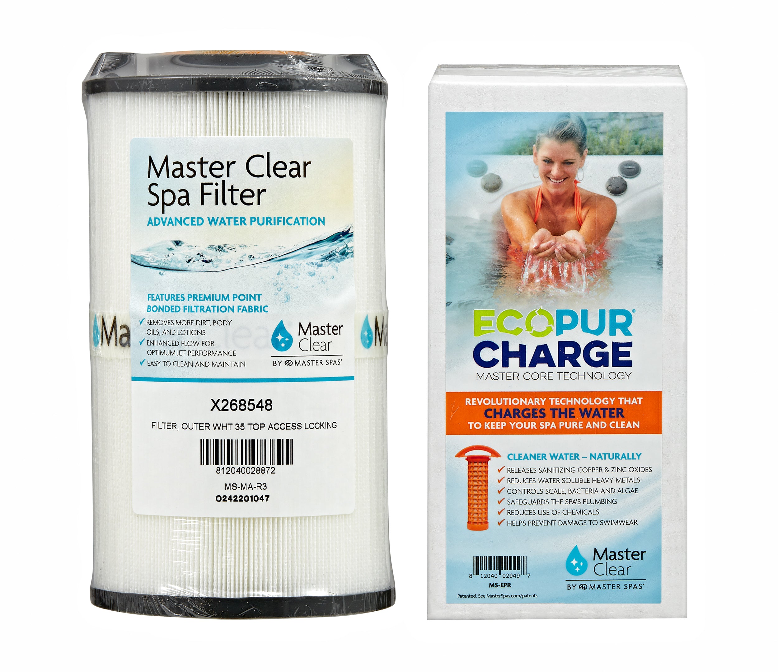 Master Spas CLSEPRSET Filter Set PMA-R3 PMA-EPR Fits Clarity Healthy ...
